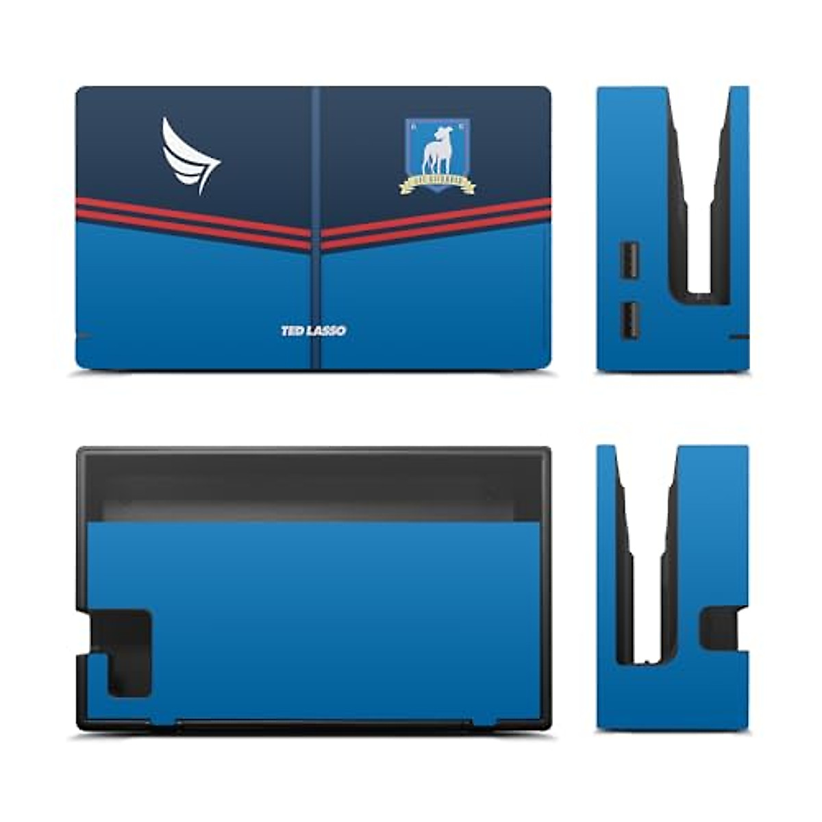 Head Case Designs Officially Licensed Ted Lasso Jacket Season 1 Graphics Vinyl Sticker Gaming Skin Decal Cover Compatible With Nintendo Switch Console & Dock