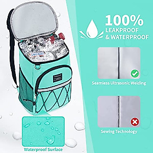 Backpack Cooler Backpack 26 Cans Insulated Leak Proof for Women Men Beach Camping Picnic Fishing Hiking Lunch Backpack Waterproof Cooler