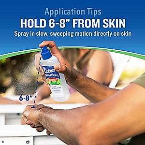 Cutter Skinsations Insect Repellent, Mosquito Repellent, Repels Mosquitos, Ticks, Gnats & Fleas, 7% DEET, 7.5 fl Ounce (Pump Spray)