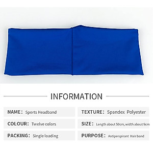 Mcolics Headbands for Men Women Sweat Hairbands Non Slip Breatheable Durable Hair Head Band Outdoor Sports Workout Yoga Basketball Running Cycling Jogging Fitness (Pink)