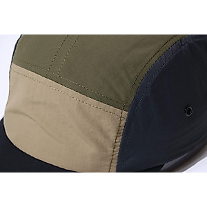 Croogo Unstructured 5 Panel Quick Dry Baseball Cap Ultra Thin Sun Hat Waterproof Umpire Cap Trucker Hats,Forest Green-BO32