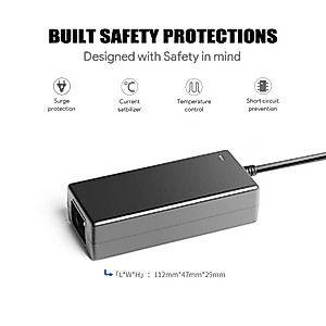 KFD 48V 0.75A AC Adapter Charger Compatible with Cisco CP-PWR-Cube-3 7975G 7945G 7961G 7971G Power Cube Adapter Replacement for Cisco 7900 7800 and 6900 Series IP Phone Power Supply Cord US Plug Cable