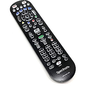 Spectrum TV Remote Control 3 Types to Choose FromBackwards Compatible with Time Warner, Brighthouse and Charter Cable Boxes (Pack of One, RC 122)