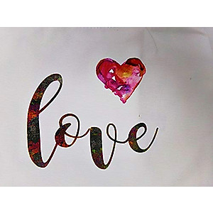 Inspirational Let Everything You Do Be Done In Love Tote Bag with Inside Pocket, 14 Inch