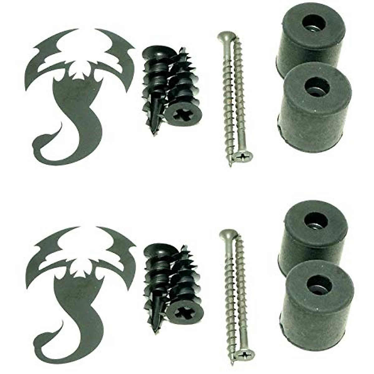 StoreYourBoard Cinch Minimalist Snowboard Wall Mount, Indoor Display Storage Rack (Cinch, 2 Pack)