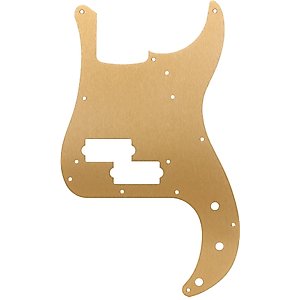 Fender 57 Precision Bass - (10-Hole) Gold Anodized, 1-Ply