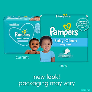 Pampers Baby Wipes Baby Fresh Scented 9X Pop-Top Packs 720 Count