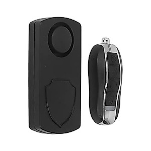 115dB Motorcycle Security Alarm Anti Theft Vibration Motion Sensor 3 Bell Sound Waterproof for Bike Electric Scooter Systems Alarm, Super Loud Bicycle Siren System