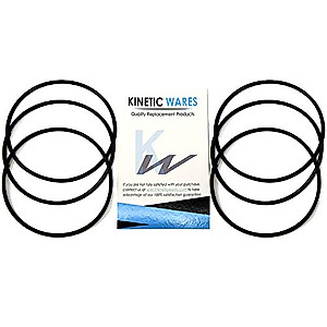 O-Rings – Compatible with Whirlpool WHKF-DWHV, WHKF-DWH & WHKF-DUF Water Filter (6 Pack)