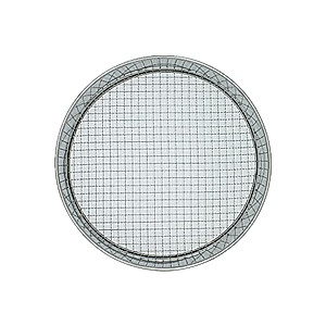 LucaSng Sifter Compost Sifter Screen, Large Soil Sieve for Garden silver CD402