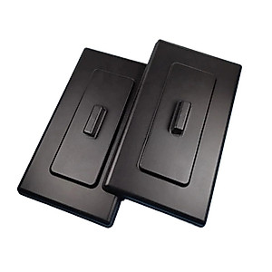 SBNQWEJC 2 Pieces Top Hopper Big Lids Spare Parts Rectangle Covers Soft Ice Cream Machines Fittings Replacements Length 34cm, chen88803jiq