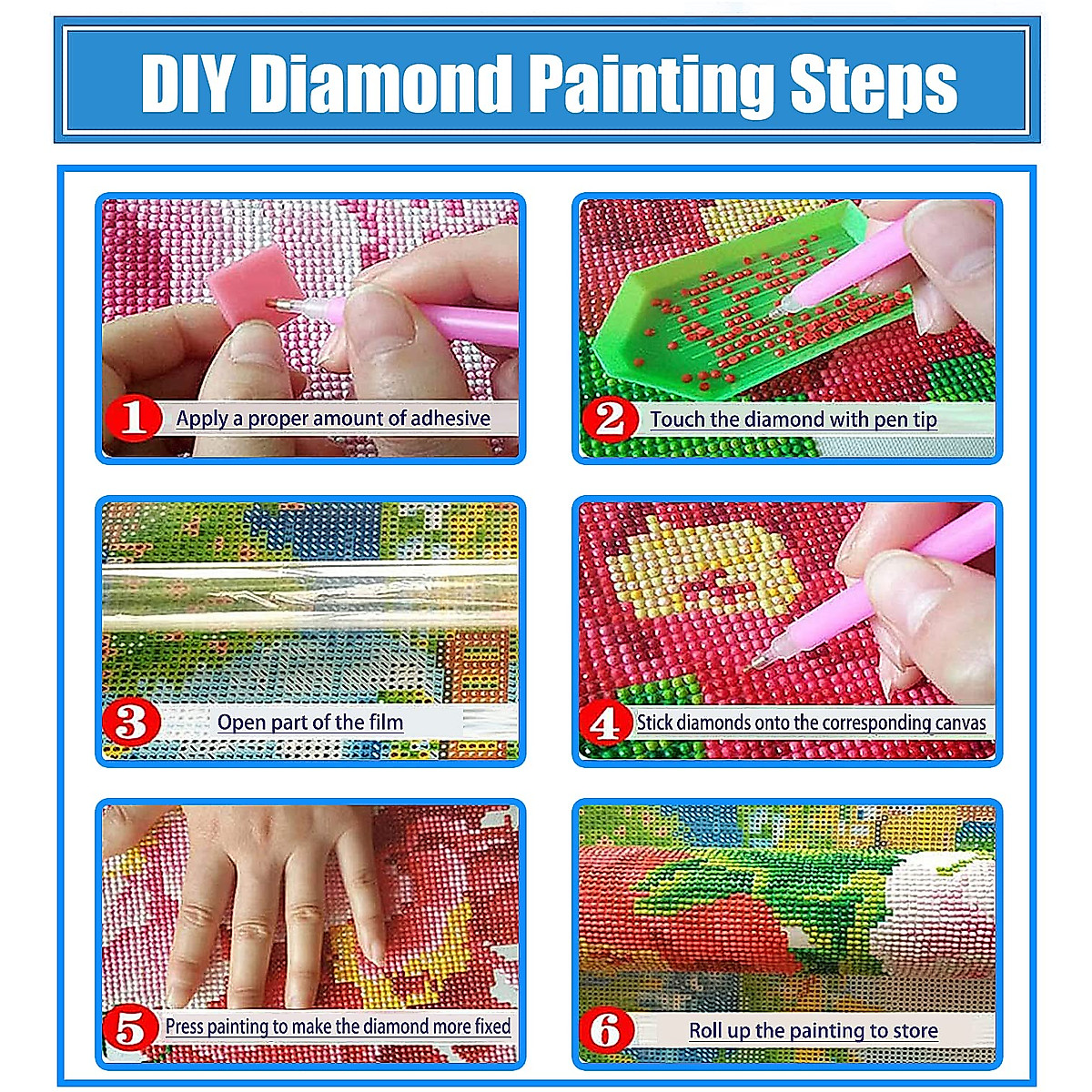 Suyaloo Snowman Diamond Painting Kits for Adults - 5D Diamond Art Kits for Adults Kids Beginner,DIY Christmas Round Full Drill Paintings with Diamonds Gem Art for Adults Home Wall Decor 11.8x15.7inch