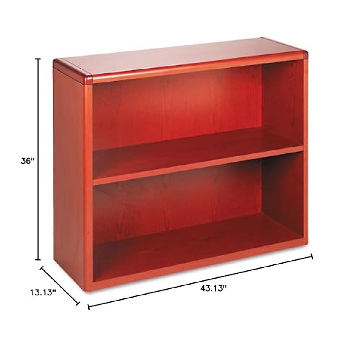 10700 Series 43" H Three Shelf Bookcase