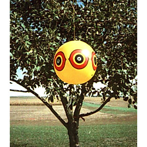 Bird-X Scare-Eye Bird Repellent Predator Eyes Balloon, Yellow