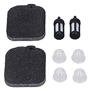 Cosiki Blower Accessories, Air Fuel Filter Primer Bulb Kit High Reliability Easy Installation ABS Sponge for Garden Tool