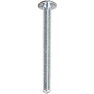 Small Parts 0830MCT Steel Truss Head Machine Screw, Zinc Plated Finish, Meets ASME B18.6.3, #2 Phillips/Slotted, #8-32 Thread Size, 1-7/8" Length, Fully Threaded, Imported (Pack of 100)
