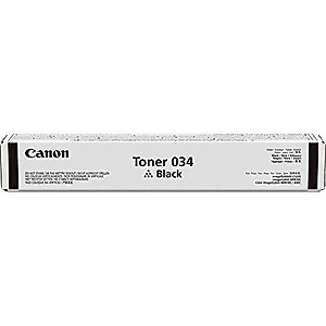 Canon Genuine Toner Cartridge 034 Black (9454B001), 1-Pack Color imageCLASS MF810Cdn, MF820Cdn Laser Printer