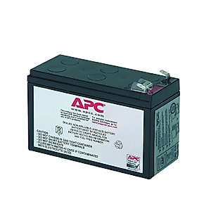 APC UPS Battery Replacement RBC17 for APC Models BE650G1, BE750G, BR700G, BE850M2, BE850G2, BX850M, BE650G, BN600, BN700MC, BN900M, and Select Others