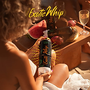 Exotic Whip Cream Chargers - 670G Disposable Nitrous Oxide Tank for Whipped Cream Dispenser - Imported European Quality Whipped Cream Canister