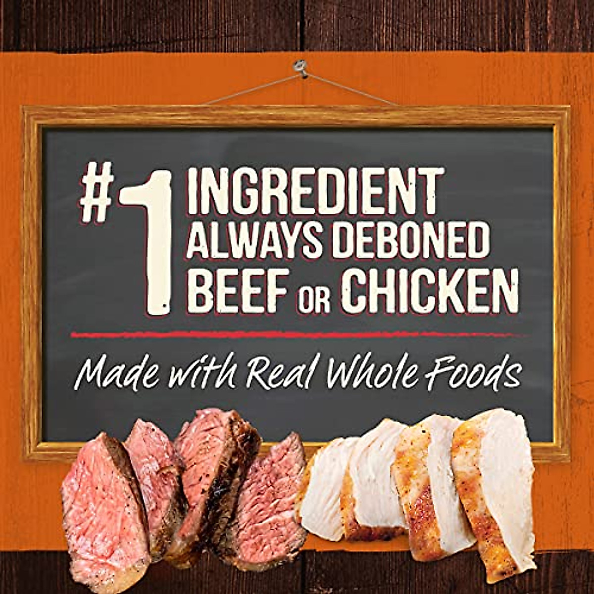 Merrick Grain Free Wet Dog Food Variety Pack, Real Texas Beef and Chicken Dinner, Canned Dog Food - (12) 12.7 oz. Cans