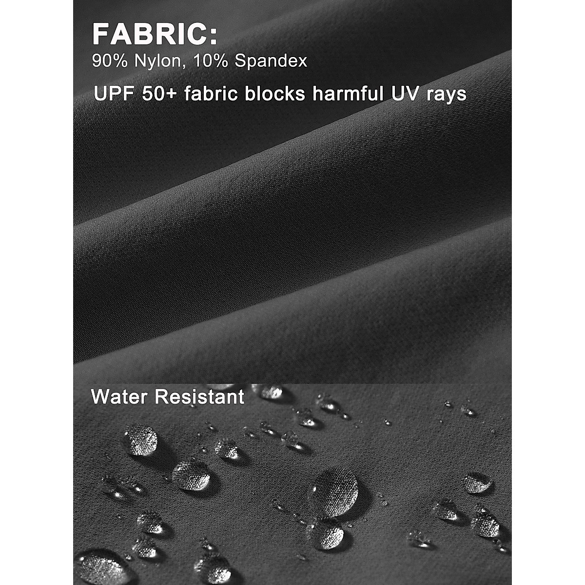 Willit Women's Golf Pants Stretch Hiking Pants Quick Dry Lightweight Outdoor Casual Pants with Pockets Water Resistant Deep Gray 12