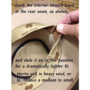 Aussie Chiller Outback Bushie – Perforated Hat for All Seasons/Made in Australia (Grey, Large)