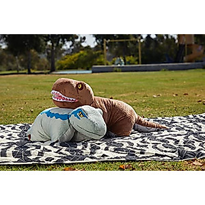 Pillow Pets Jurassic World Trex Dinosaur, 16" Stuffed Animal Plush Dino