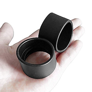 LTKJ 2PCS 34 mm Inner Diameter Eye Guards Microscope Telescope Eyepiece Eye Piece 32-35mm Rubber Eye Cups
