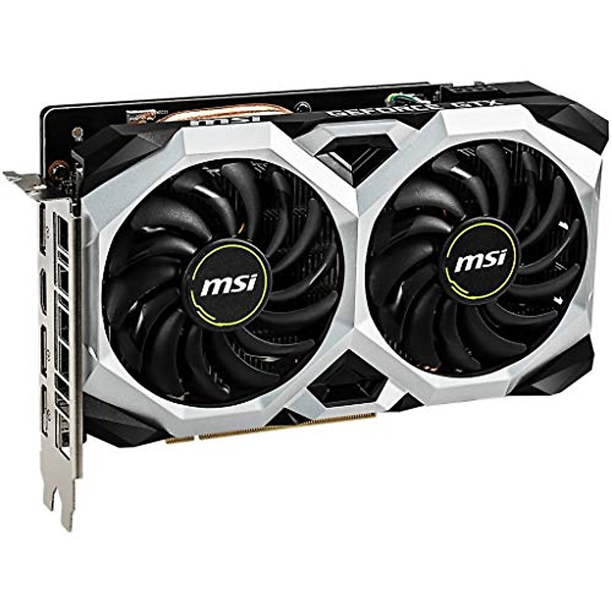 MSI Gaming GeForce GTX 1660 Ti 192-bit HDMI/DP 6GB GDRR6 HDCP Support DirectX 12 Dual Fan VR Ready OC Graphics Card (GTX 1660 TI VENTUS XS 6G OC)