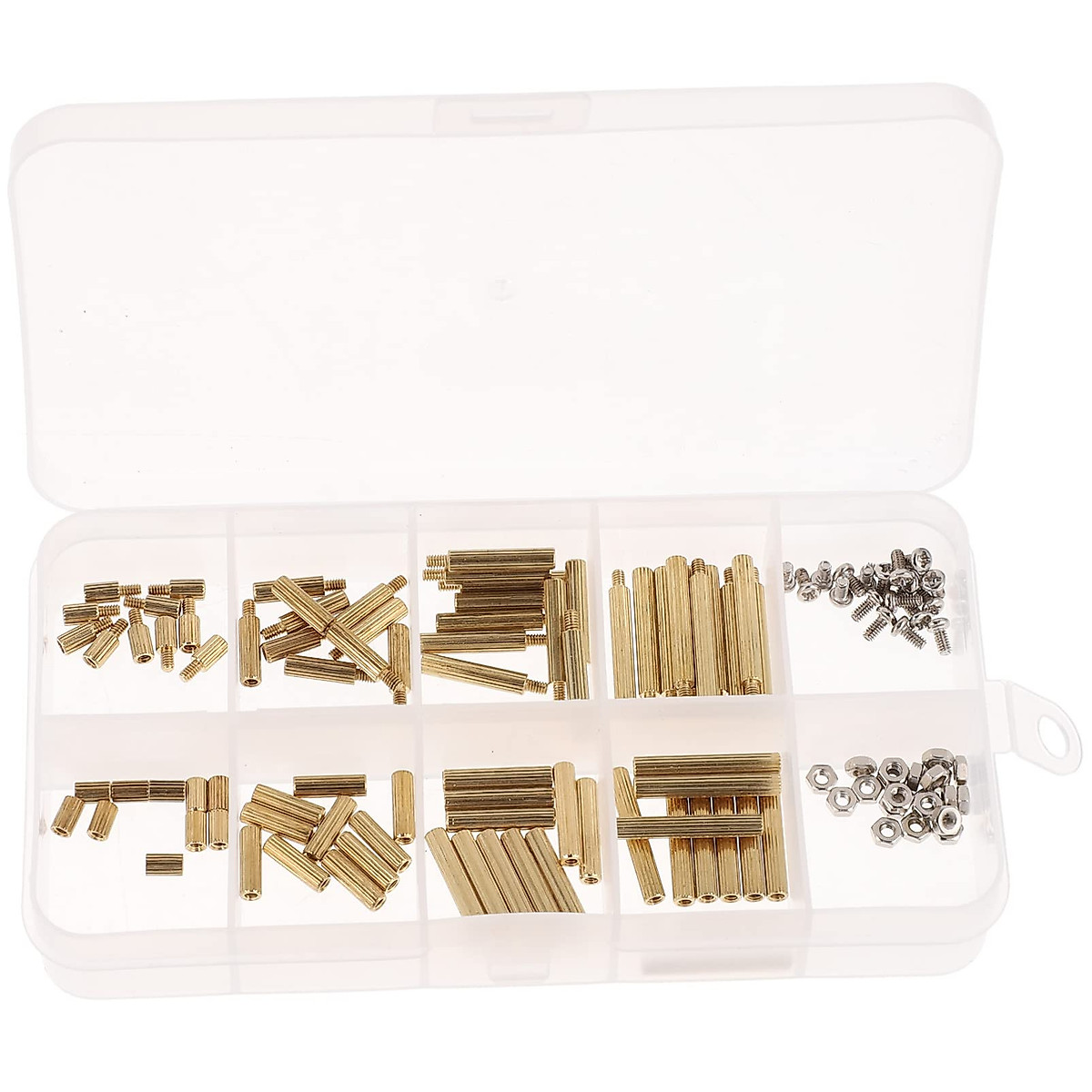 VILLCASE 120pcs Pcb Bracket Screws Laptop Stand for Desk Computer Holder for Laptop Ceiling Fan Screws Motherboard Screws Laptopstand Laptop Computer Replacement Parts Stud Iron Chassis M2