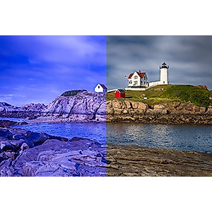 DGK Color Tools DKC-Pro 5" x 7" Set of 2 White Balance and Color Calibration Charts with 12% and 18% Gray - Pro Quality - Includes Frame Stand and User Guide