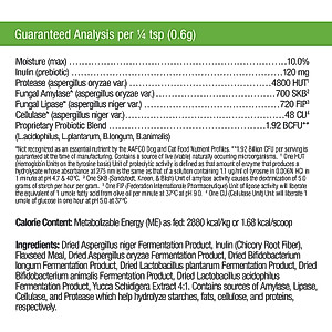 Only Natural Pet Complete Gut Health Complex - Probiotics & Digestive Enzyme Supplement for Dogs & Cats - Promotes Healthy Digestion, Immune System, Nutrient Absorption -3.5oz Powder (Pack of 2)