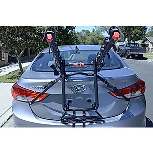 Allen Sports Premier 4-Bike Trunk Rack, Model S104 , Black