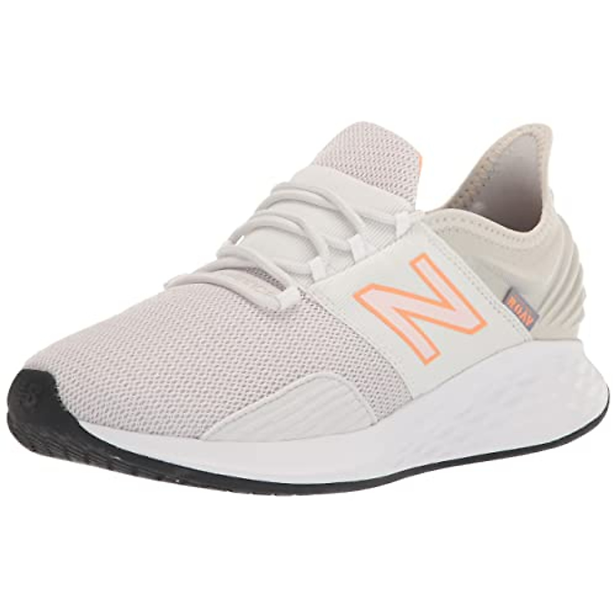 New Balance Women's Fresh Foam Roav V1 Running Shoe, Nimbus Cloud/Peach Glaze/Dusk Blue, 8.5 Wide