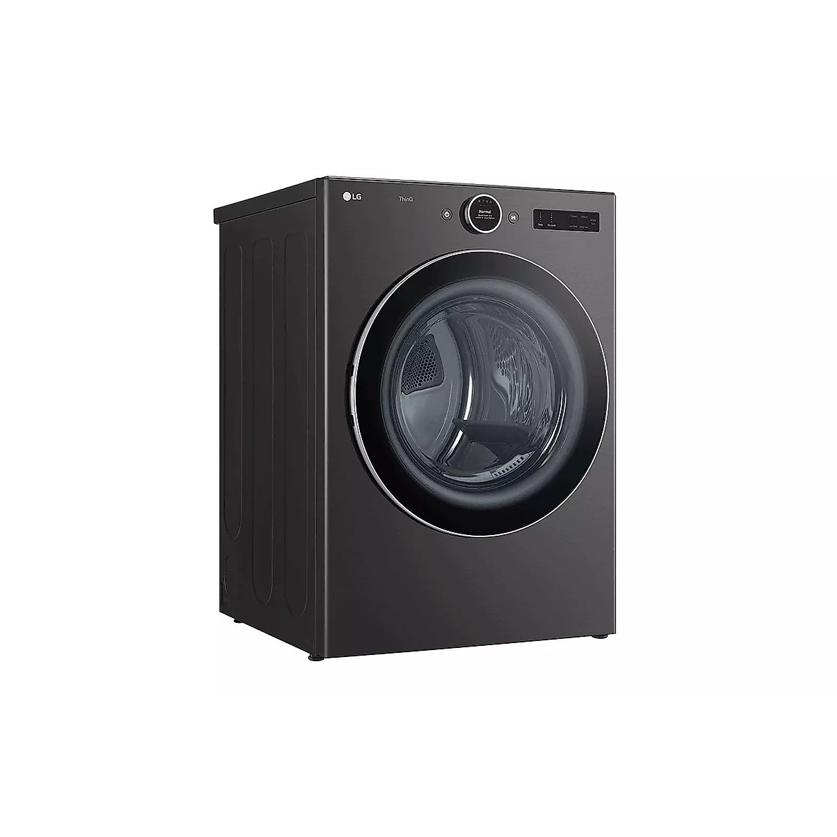 LG DLEX6700B 27 Inch Smart Electric Dryer with 7.4 Cu. Ft. Capacity, 23 Dryer Cycles, Wrinkle Care, TurboSteam, Dial-A Cycle™ Knob, FlowSense Indicator, AI Fabric Sensor