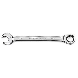 GEARWRENCH Open End Ratcheting Combination Wrench 1/2", 12 Point - 85576