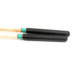 TUOREN 8.3" Rubber Head Percussion Mallets Sticks for Playing Tenor Steelpan, Steel Tongue Drum, W/Wooden Handle