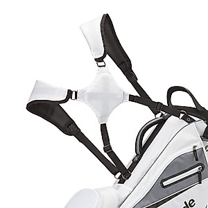 TaylorMade 2022 Select ST Stand Bag White/Slate/Black