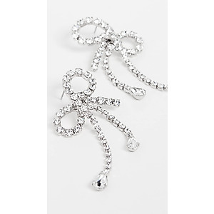 Jennifer Behr Women's Mirabelle Earrings, Crystal, Clear, One Size