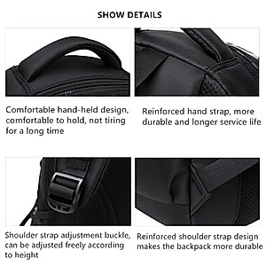 Geometric prints Rolling Backpack for Boys Side-Opening Waterproof Daypack with Wheels Student School Bag Travel Bag