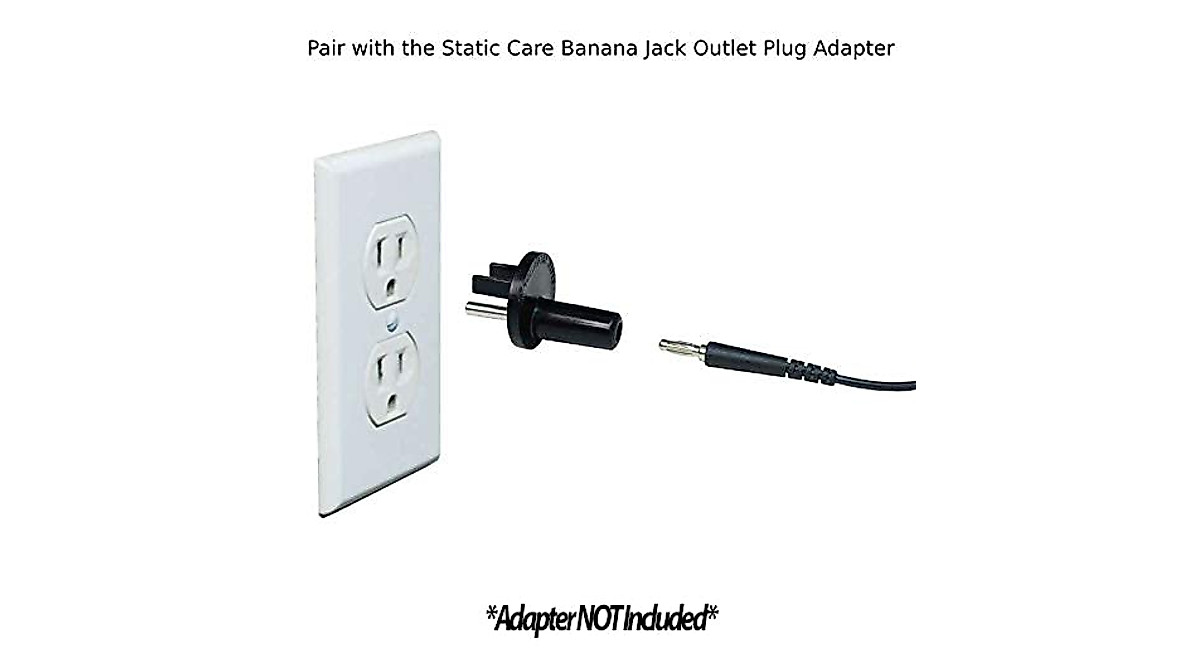 ESD Grounding Cable with Alligator Clip - 8 Feet - Ground Cable Cord ...