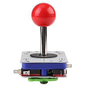 OKJHFD Arcade Joystick, 2/4/8 Way Game Joystick Ball, Competition Style Long Handle, USB, For Arcade Gaming Cabinet & Fighting Consoles