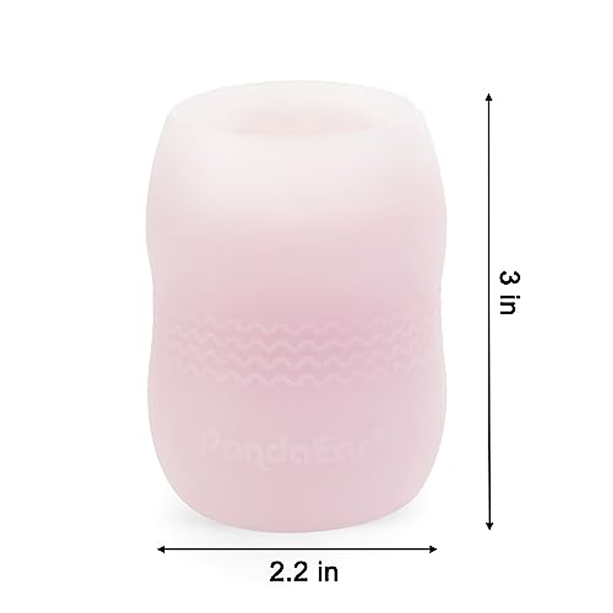 PandaEar Silicone Baby Utensils Set - Baby Bowl with Suction, Tiny Toddler Cup, and Self-Feeding Spoon Fork - Baby-Led Weaning Supplies for First Stage Infants (6 Months+)