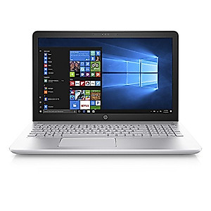 HP 15.6 inch HD Laptop, Intel Core i5-7200U Processor 2.5GHz, 12GB DDR4 RAM, 1TB HDD, HDMI, Bluetooth, SuperMulti DVD, WiFi, HD Webcam, Windows 10 -Turbo Silver