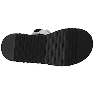 Koolaburra by UGG Women's YA-Baby Slide Sandal, Black Multi, 5