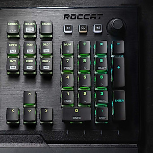 ROCCAT VULCAN 121 AIMO RGB MECHANICAL GAMING KEYBOARD RED SWITCH ROC-12-671-RD