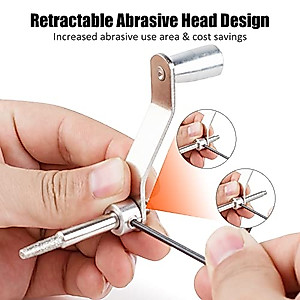 Chain Saw Blade Sharpener Kit - Fast Chainsaw Chain Sharpener with Pawl 3, Hand-Cranked Chain Saw Sharpener Tool Kits for 14"-22" Chain Saws, Electric Saws, Lumberjack, Garden Worker