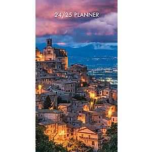Willow Creek Press Italy 2-Year January 2024 - December 2025 Monthly Pocket Planner (3.5" x 6.5")