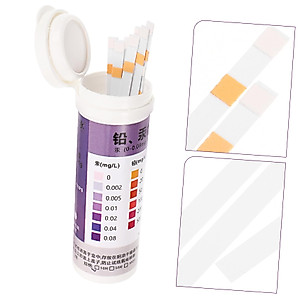 BUGUUYO 10Pcs Detection Test Paper Kit for Household Drinking Water Water Testing Kit for Safe Drinking Water