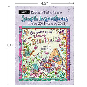 LANG Simple Inspirations™ 2024 Monthly Pocket Planner (24991003185)